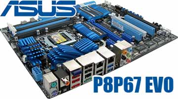 ASUS P8P67 EVO Sandy Bridge Motherboard @ Benchmark Reviews | The SSD ...