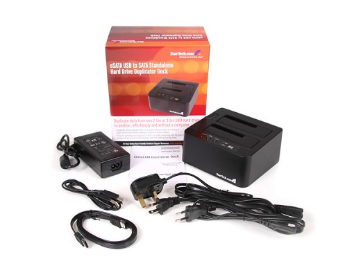 StarTech eSATA Standalone Duplicator Dock - SATDOCK22RE @ Computing on ...