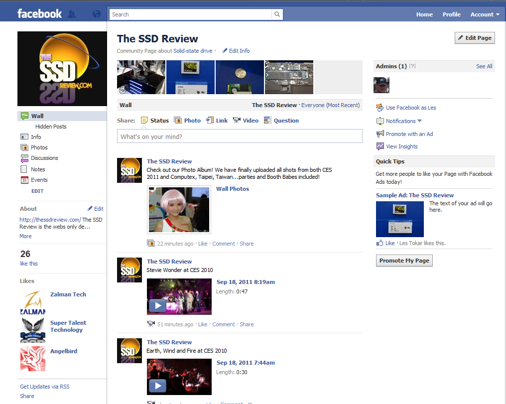 The SSD Review Is On Facebook! - Check out Our Unexpected and ...