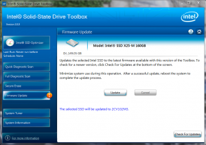 Intel SSD Tool Box Ver. 3.0 - Under the Microscope and Tested | The SSD ...
