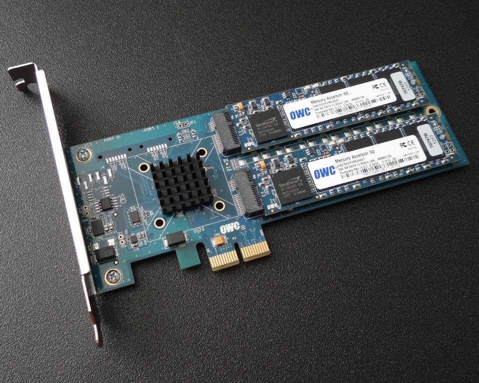 OWC Mercury Accelsior 480GB PCIe SSD Review - First Upgradeable PCIe ...