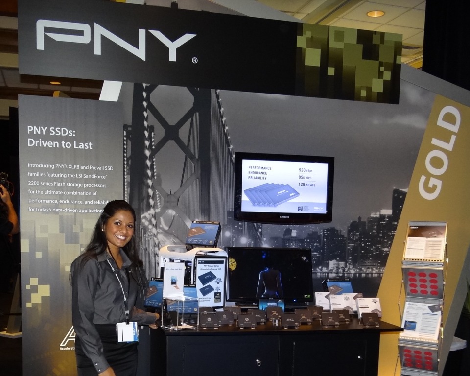 LSI AIS 2012: PNY Shows Off new HP V300 and V500 SSD Family | The SSD ...
