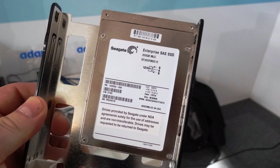Seagate Demonstrates 12Gb/s SAS SSD and Promises More On the Way- ceBIT ...