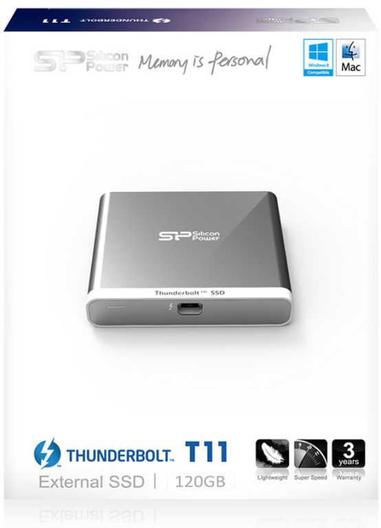 Silicon Power Announces SSD-Thunder T11 Portable Thunderbolt SSD | The ...