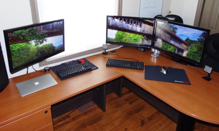 Building a New Dual Intel/AMD Triple 2560x1440 Display 5Ft High PC ...