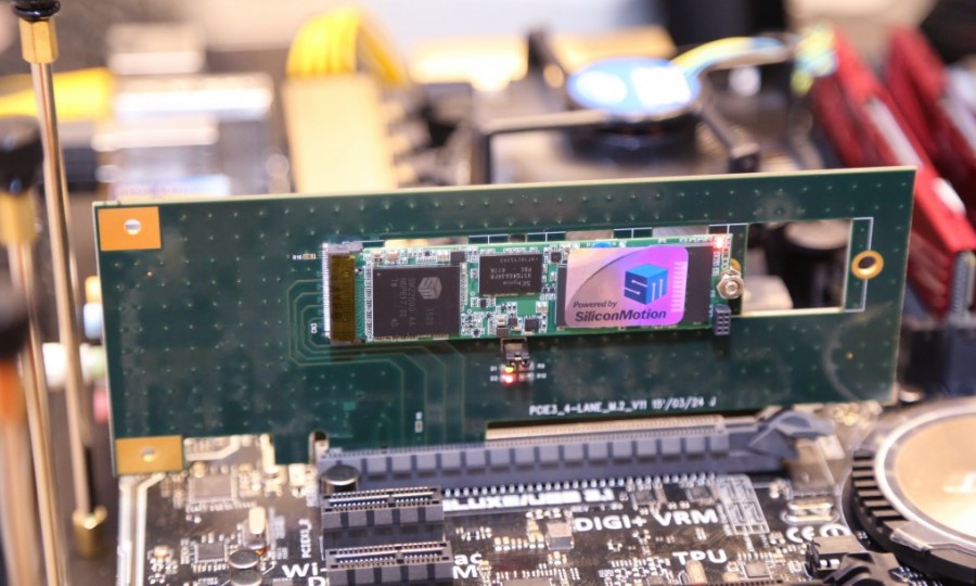 Silicon Motion Displays Newest PCIe & SATA Controller - Flash Memory ...