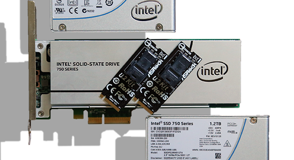 Intel 750 U.2/AIC SSD RAID0 (X3) Report – 5GB/S & 750K IOPS | The SSD ...