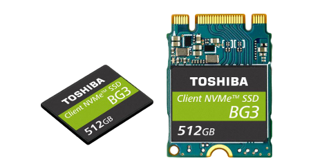 Toshiba Announces BG3 SSD Series
