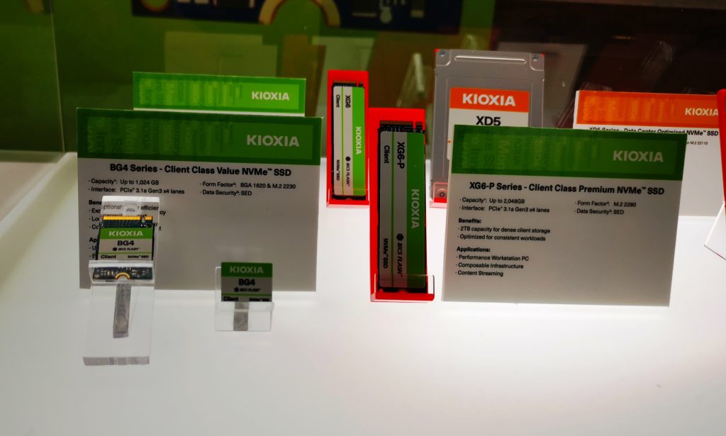 KIOXIA Showcases CM6 PCIe 4.0 SSD and Automotive Solutions | CES 2020 ...