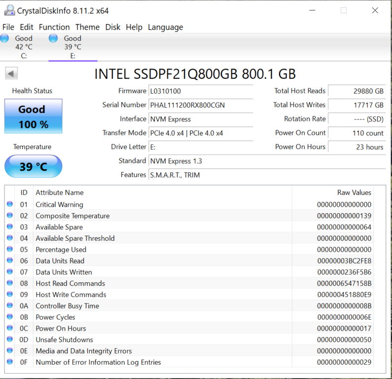 Intel Optane DC P5800X PCIe 4 NVME SSD Review - SSD Perfection Via ...