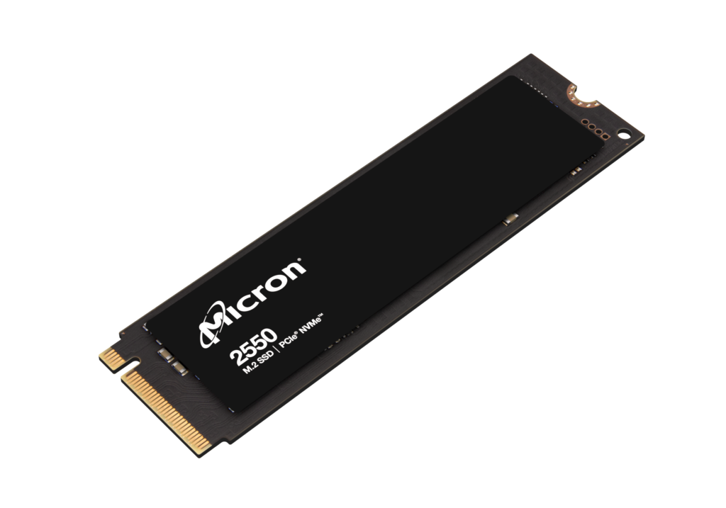 Micron Announces 2550 Series NVMe SSDs -- World's First Featuring 232 ...