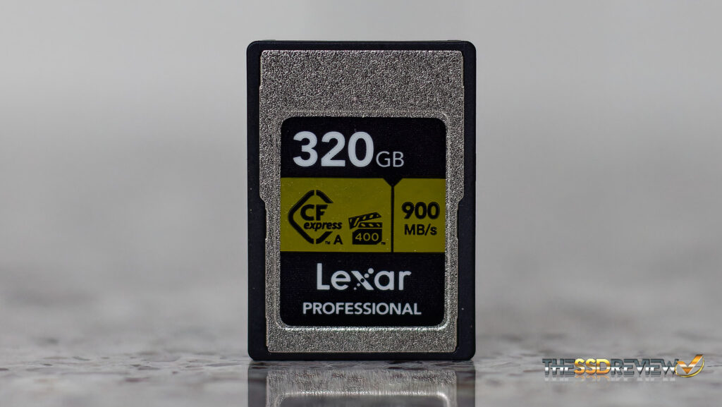 Lexar Professional GOLD CFExpress Type-A 320GB Memory Card and Reader ...