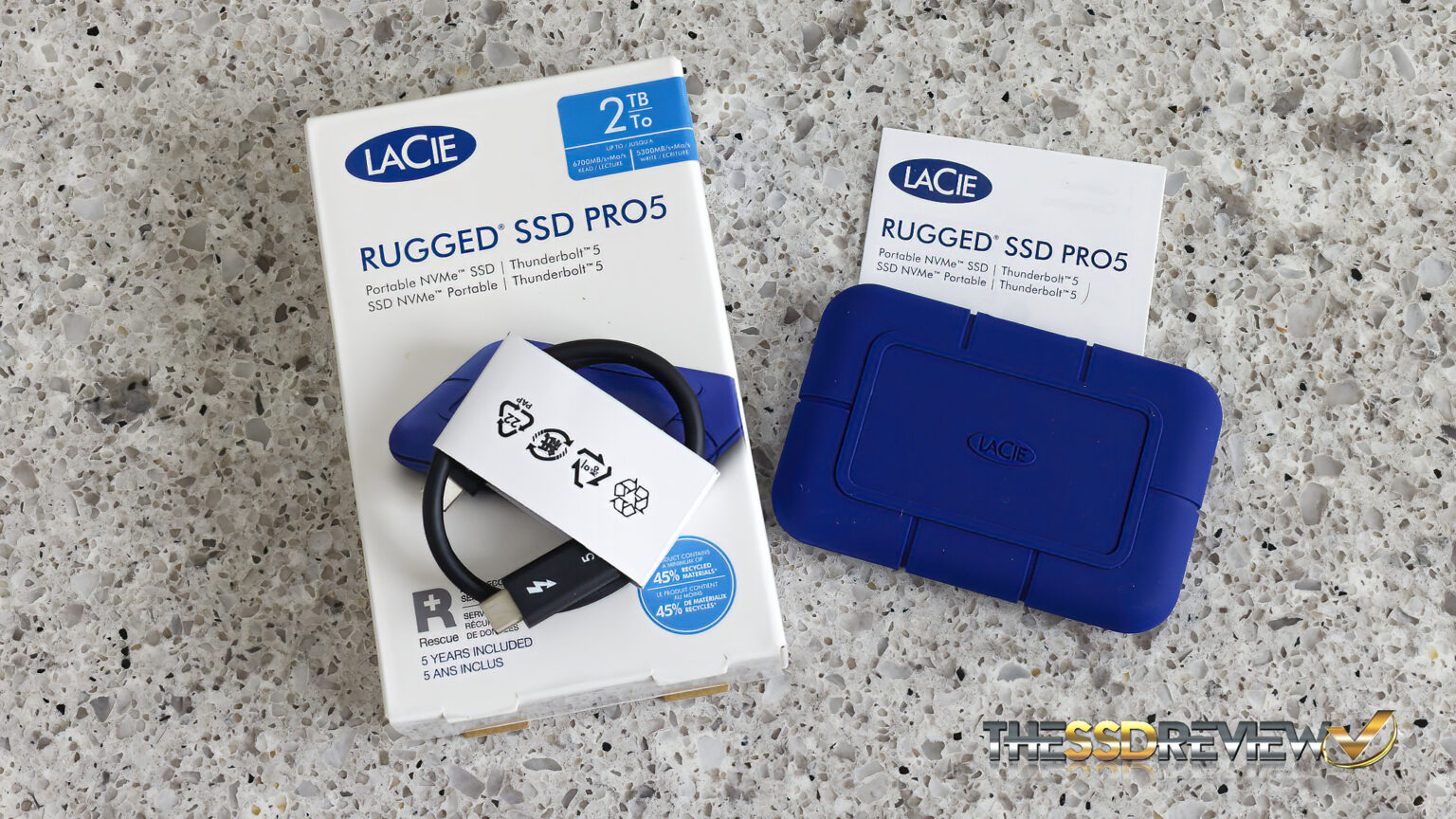 LaCie Rugged SSD Pro 5 2TB SSD Review - Thunderbolt 5 Tested and True ...