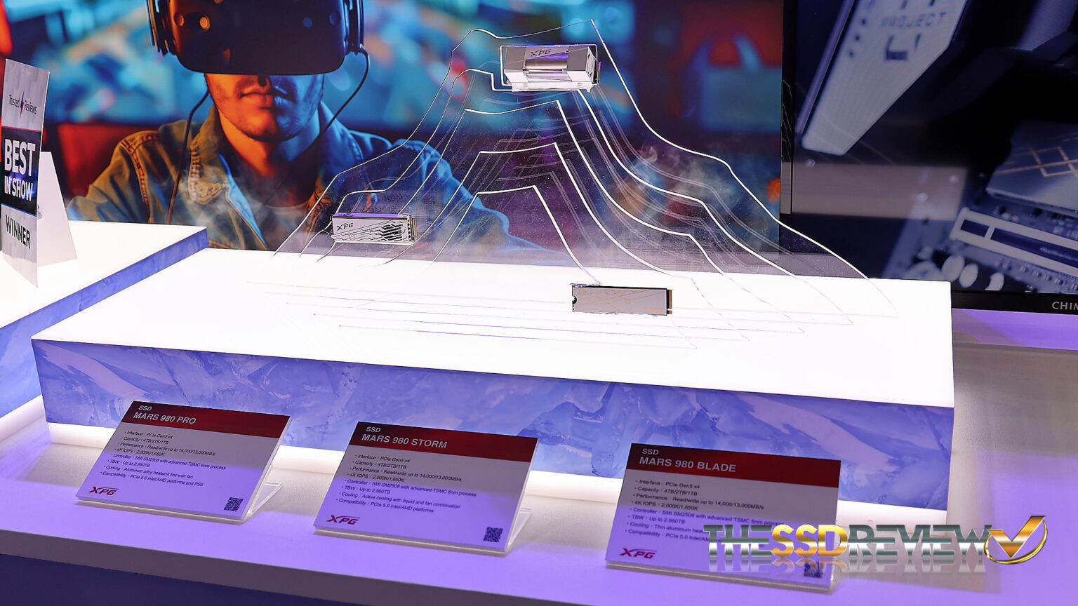 ADATA Showcases Gen5 SSD Mars 980 SSD Family Along with Newest Trusta Enterprise Line - Computex ...