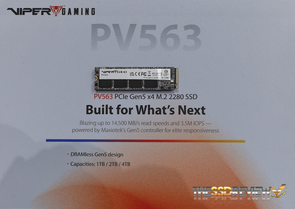 Patriot Showcases Two Gen5 14GB/s SSD Releases and One Is DRAMless ...