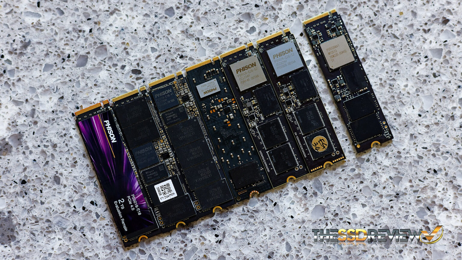 Phison PS5028-E28 Gen5 Reference Design SSD Preview - An Unexpected ...