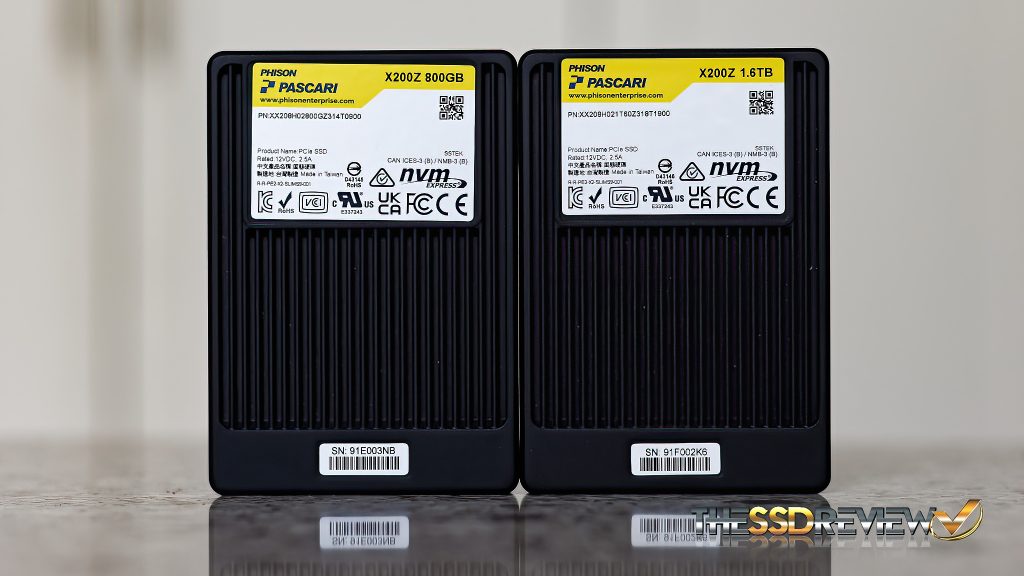 Phison Pascari X200Z Gen5 800GB & 1.6TB Enterprise SSD Review - SLC ...