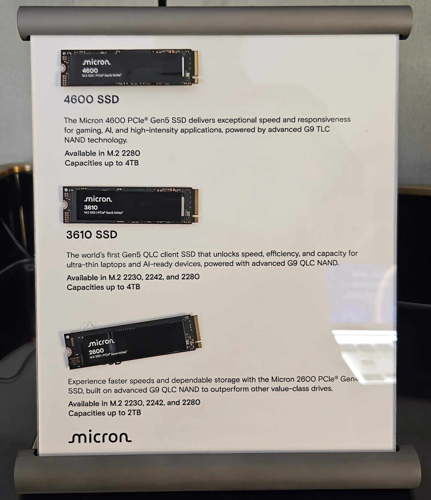 Micron 3610 Series Client SSD is World's Fastest, Highest Capacity and ...